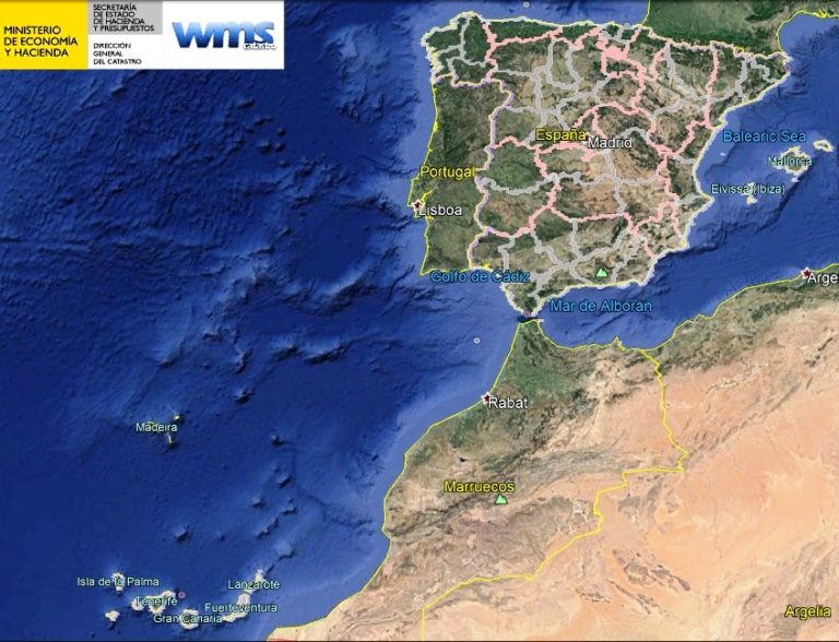 España-Google-earth | Notarios y Registradores